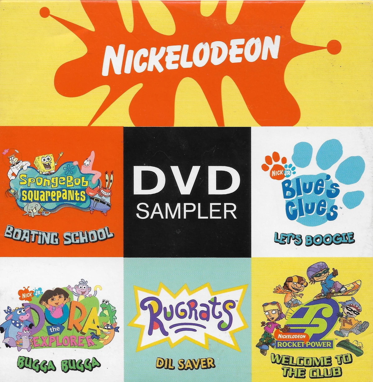 Nickelodeon DVD Sampler | Encyclopedia SpongeBobia | Fandom