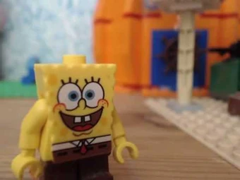 Lego Spongebob Trapped
