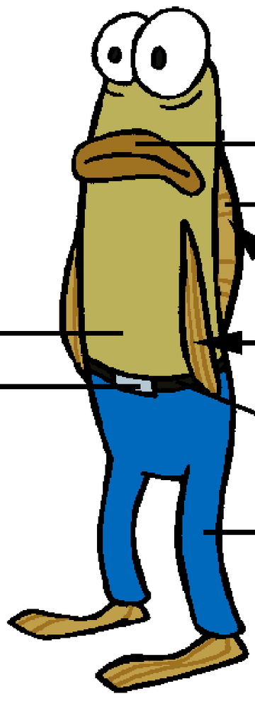 Spongebob Fish People