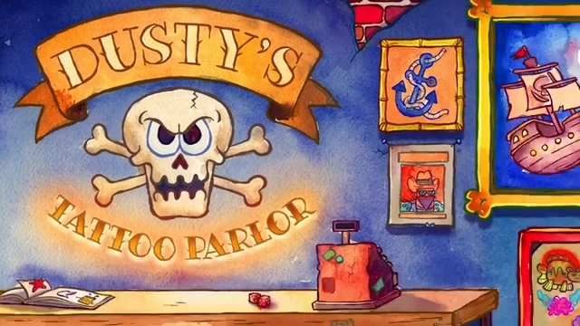 Dusty's Tattoo Parlor | Encyclopedia SpongeBobia | Fandom