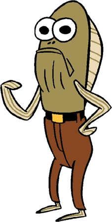 how to draw fish from spongebob