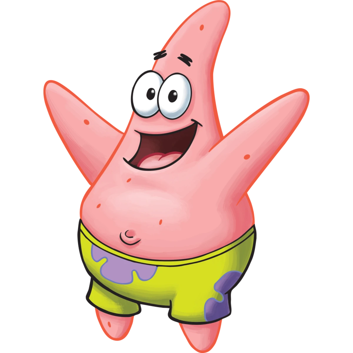 patrick star confused face
