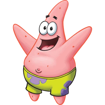 patrick mouth open