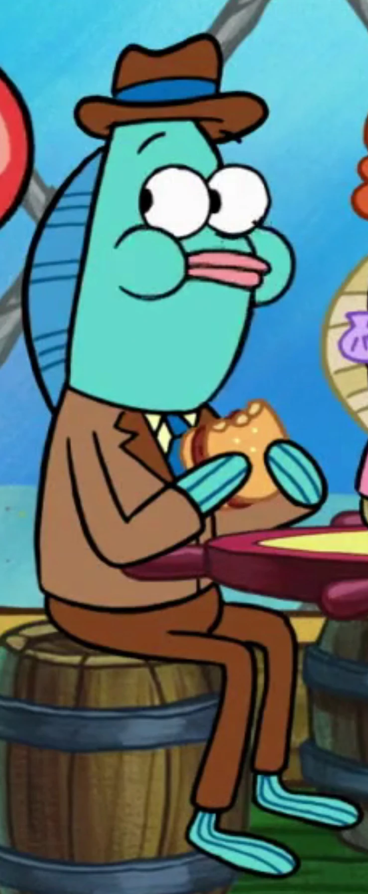 Blue dad fish | Encyclopedia SpongeBobia | Fandom