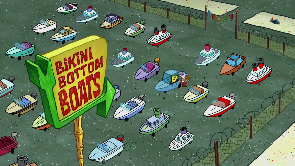 Bikini Bottom Boats | Encyclopedia SpongeBobia | Fandom