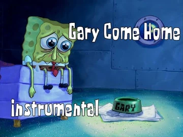 Sad Spongebob Gary