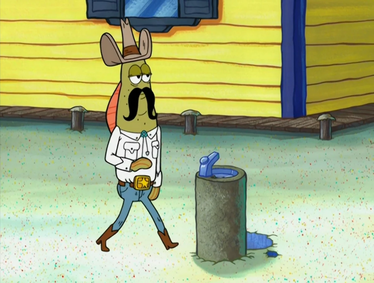 Fish cowboy | Encyclopedia SpongeBobia | Fandom