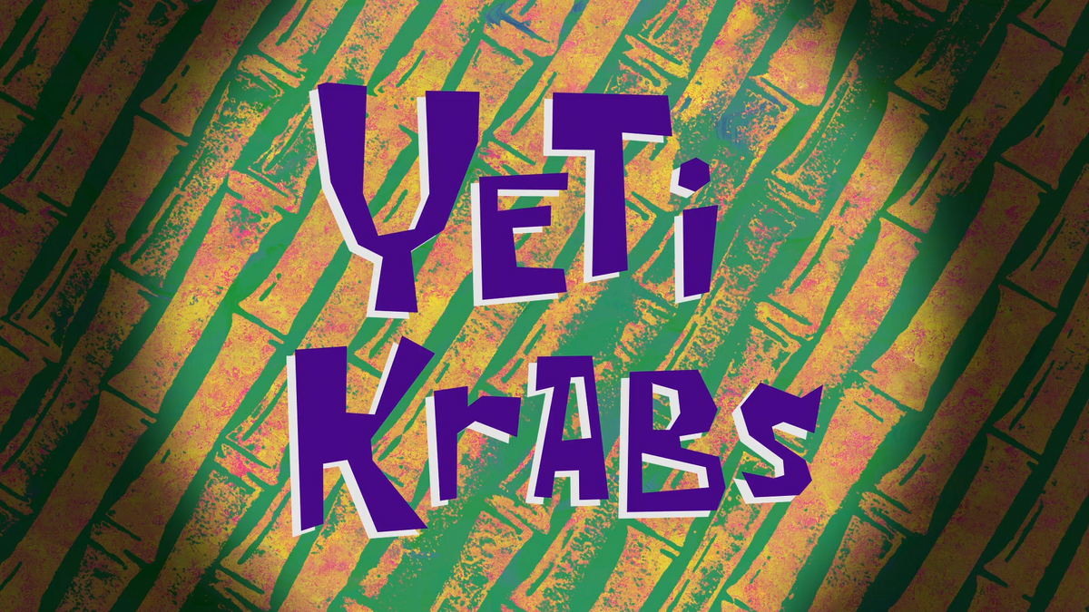 Yeti Krabs | Encyclopedia SpongeBobia | Fandom