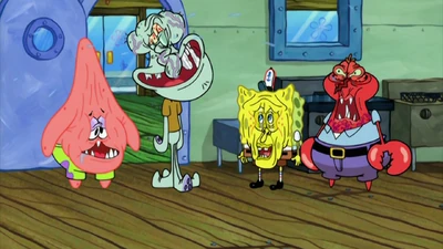 disgusting face spongebob
