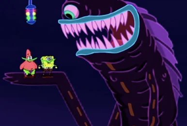 giant eel spongebob