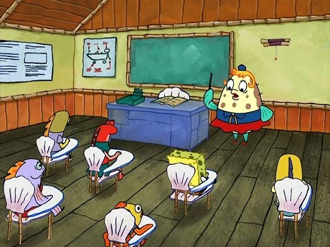 Spongebob In Classe