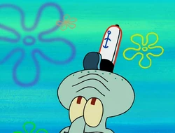 Squidward Krusty Krab Hat