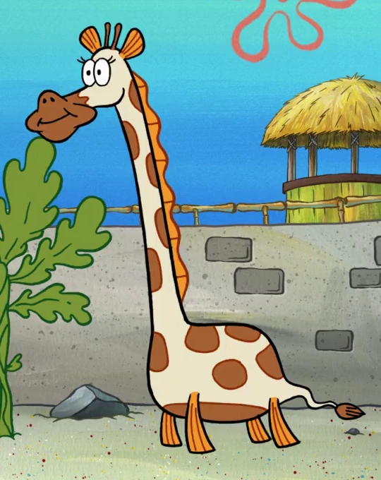 Patrick Star Its A Giraffe