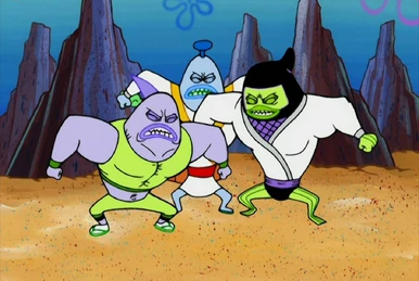 Spongebob Karate Island Lips