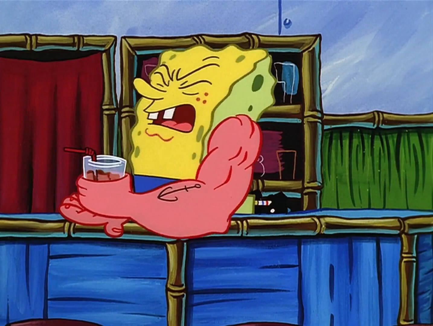 Spongebob Muscle Arms Bar