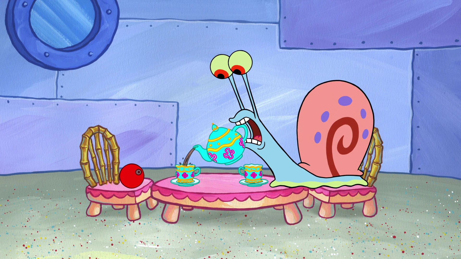 Gary Spongebob Fargeleggingssider