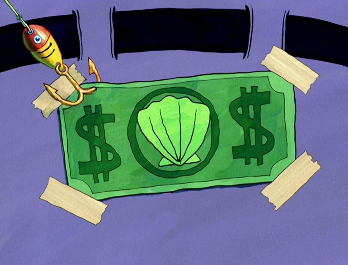 Dolar kesejuta Tuan Krabs | SpongeBob SquarePants Wiki | Fandom Dolar kesejuta Tuan Krabs | SpongeBob SquarePants Wiki | Fandom