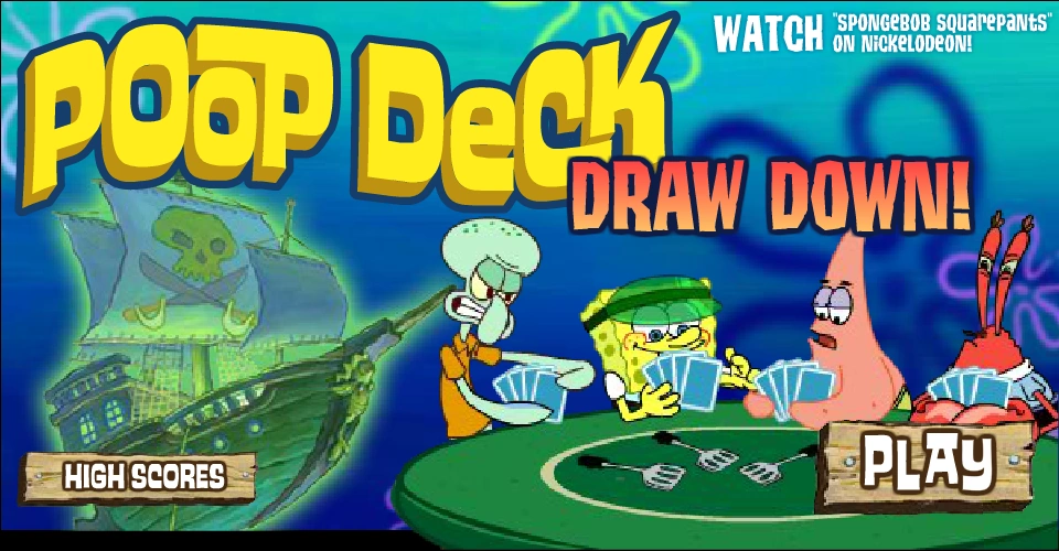 Poop Deck Draw Down | SpongeBob SquarePants Wiki | Fandom