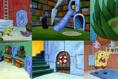 squidward spongebob house
