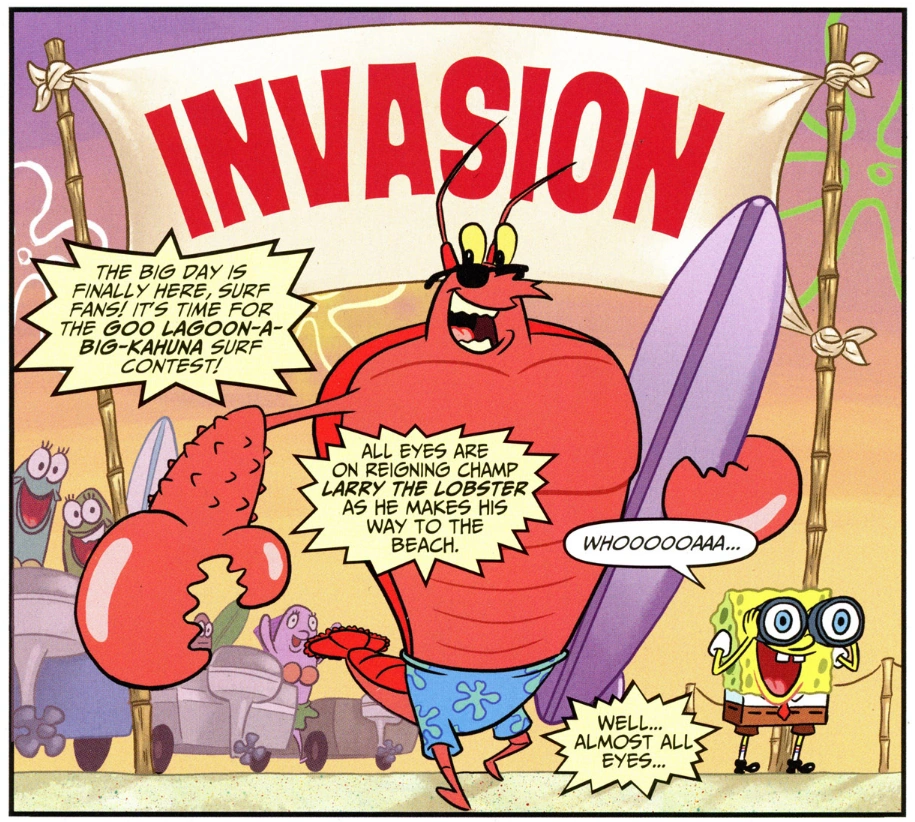 Invasion (comic strip) | Encyclopedia SpongeBobia | Fandom