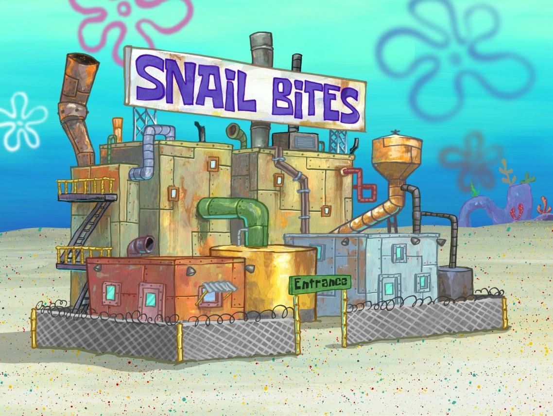 Snail Bites (factory) | Encyclopedia SpongeBobia | Fandom