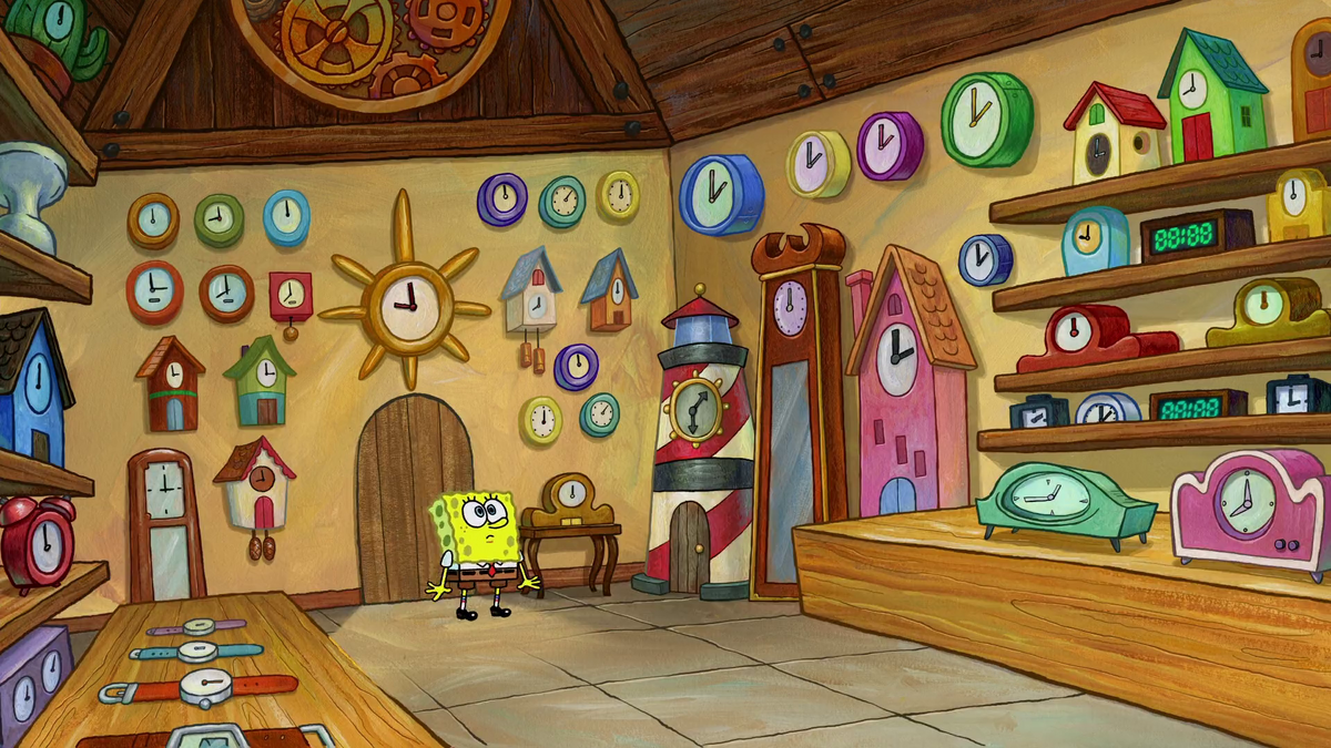 Clock Worldgallery Encyclopedia Spongebobia Fandom