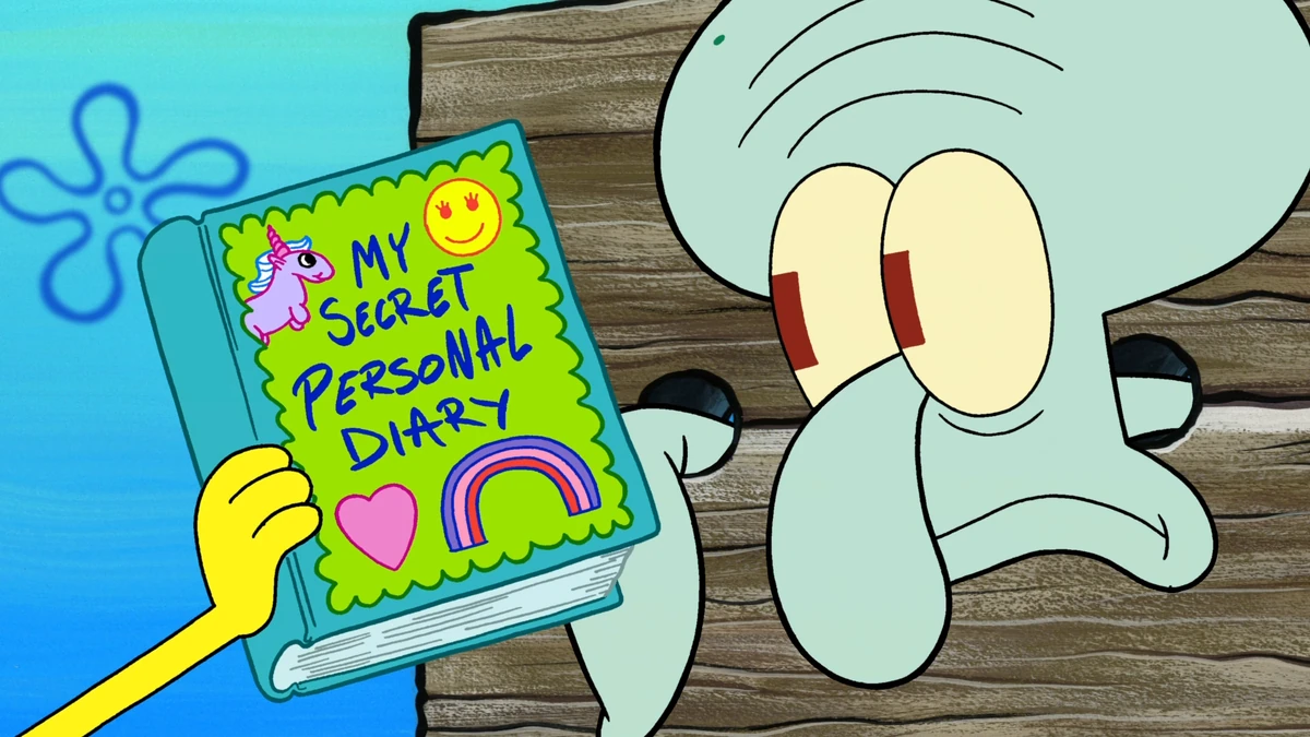 My Secret Personal Diary | Encyclopedia SpongeBobia | Fandom