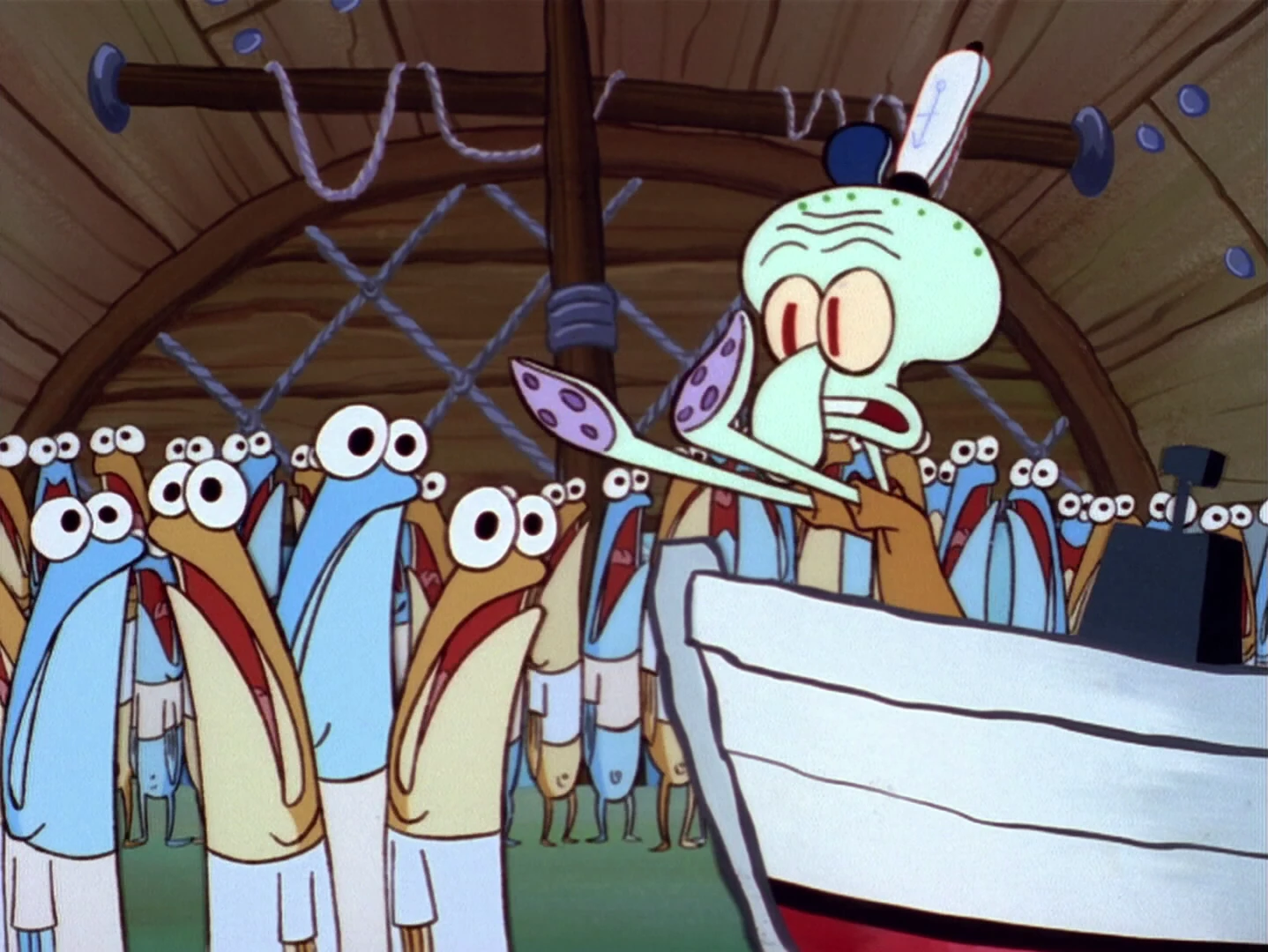 Mr Krabs Smelly Smell Meme