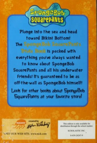 SpongeBob SquarePants Trivia Book/gallery | Encyclopedia SpongeBobia ...