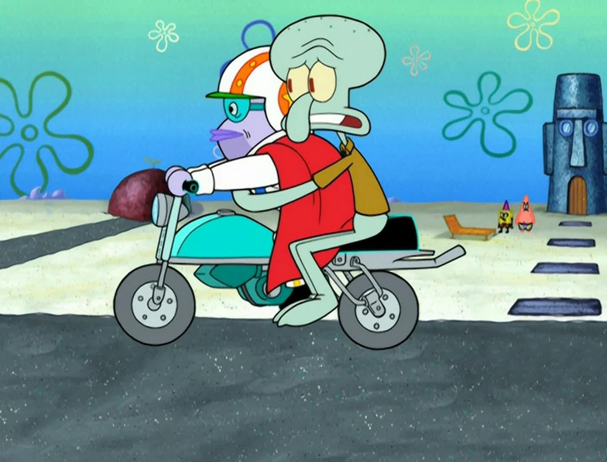 Motorcycle guy/gallery | Encyclopedia SpongeBobia | Fandom