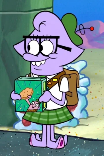 Squiddi E Spongebob Si Baciano