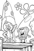 Sandy's Rocket (book)/gallery | Encyclopedia SpongeBobia | Fandom