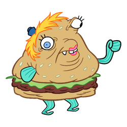 Zombie Sandy From Spongebob