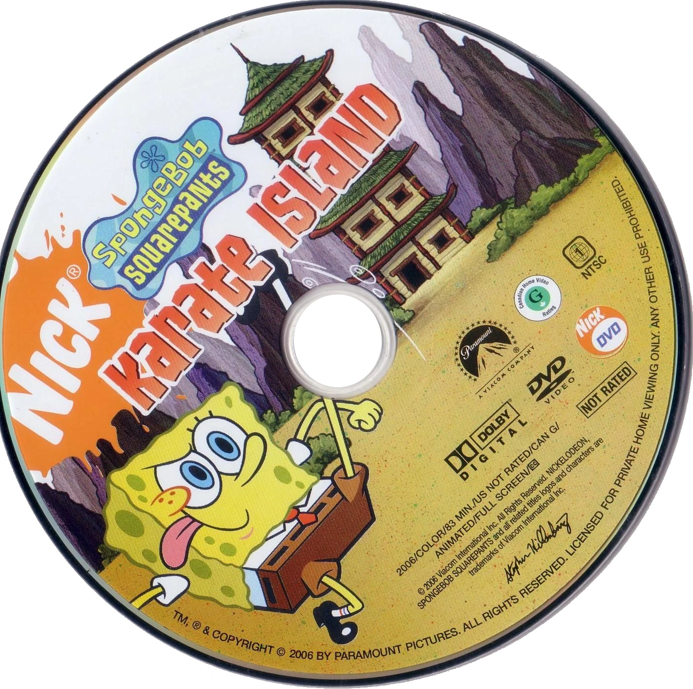 Spongebob Karate Island øyenbryn SpongeBob SquarePants: Karate