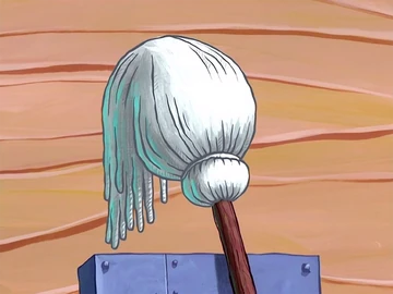 Spongebob Mopping