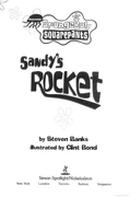 Sandy's Rocket (book)/gallery | Encyclopedia SpongeBobia | Fandom