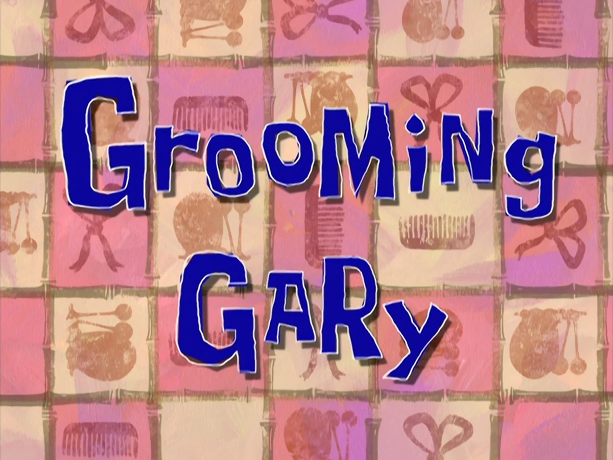Grooming Gary/gallery | Encyclopedia SpongeBobia | Fandom