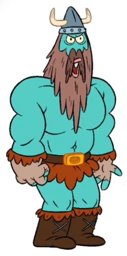 Olaf (teal "Viking") | Encyclopedia SpongeBobia | Fandom