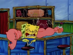 Spongebob Muscle Arms Bar