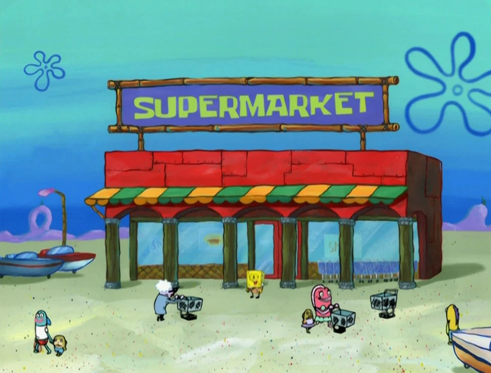Bikini Bottom Buildings