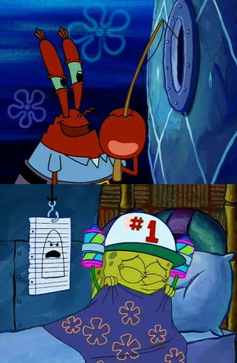 Spongebob One Krabs Afval