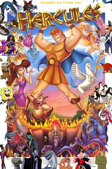 SpongeBob and Friends Meet Hercules | SpongeBob & Friends Adventures ...