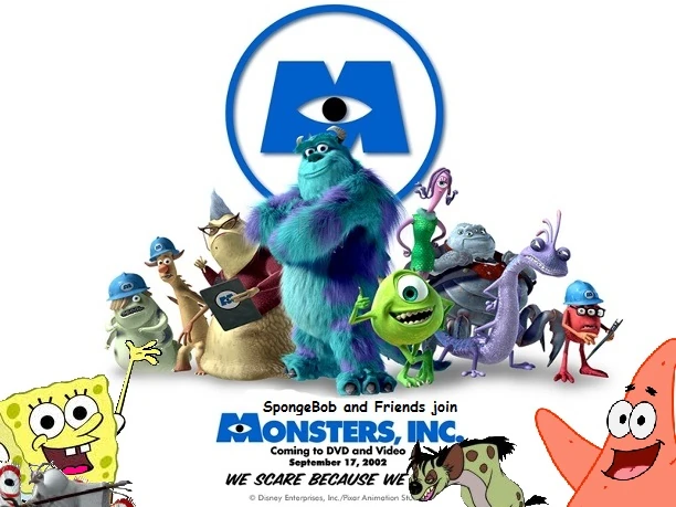 Spongebob and Friends join Monsters Inc | SpongeBob & Friends ...