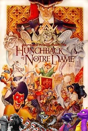 Spyro and Friends Meet The Hunchback of Notre Dame | SpongeBob ...
