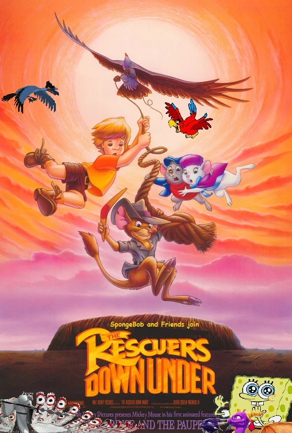 The Rescuers Down Under Poster