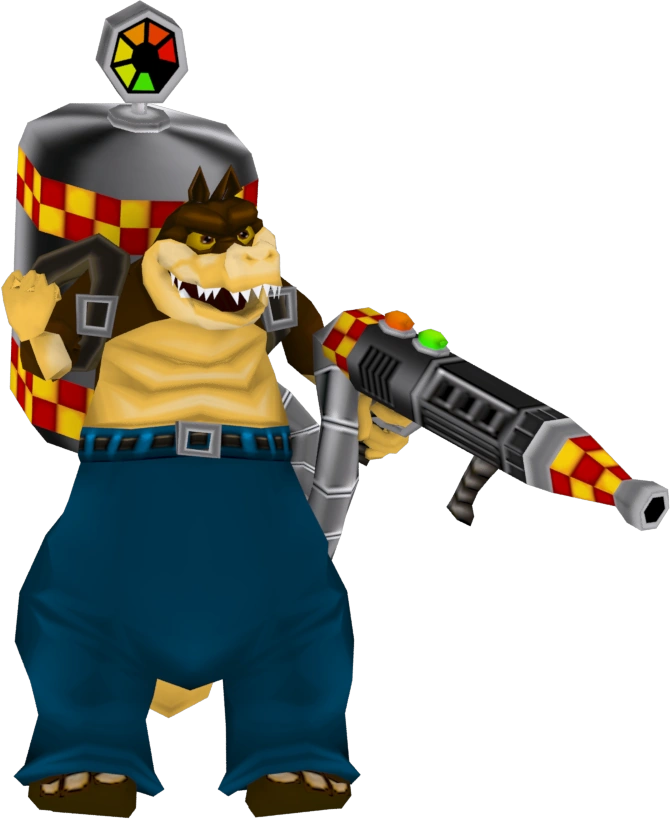 Crash Bandicoot Dingodile Toy