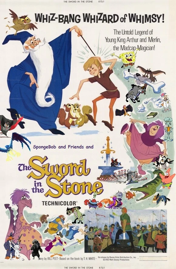 Spongebob and Friends and the Sword in the Stone | SpongeBob & Friends ...