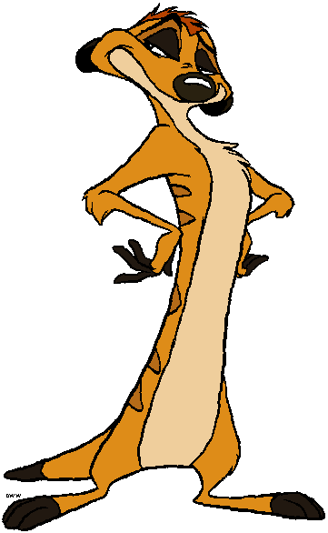 Lion King Characters Timon