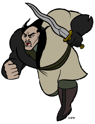 Disney Villains Shan Yu