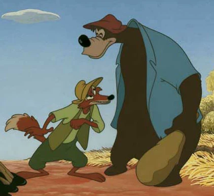 Brer Bear and Brer Fox | SpongeBob & Friends Adventures Wiki | Fandom